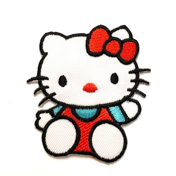 Accessories | Kitty Patch Sanrio Cute Iron On Punk Cat Diy Lot | Poshmark
